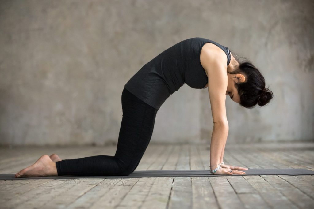Yoga: la posizione del gatto | Ohga!