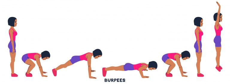 Burpees: cosa sono, muscoli coinvolti, benefici e calorie | Ohga!