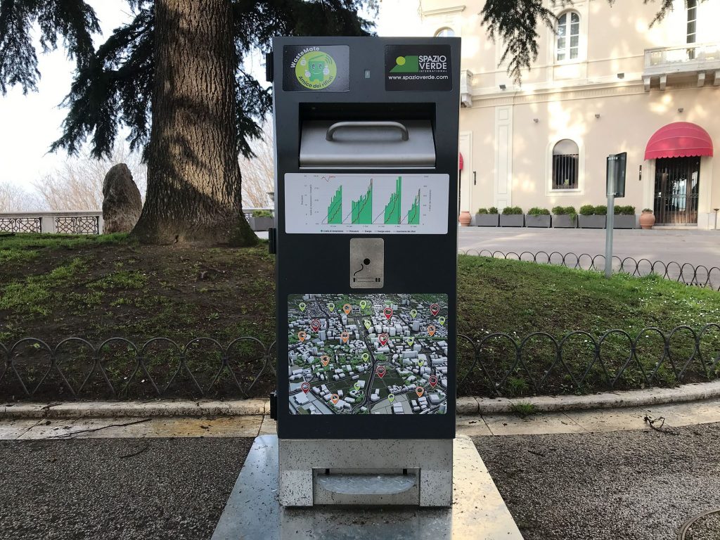 A Perugia è stato installato un cestino intelligente anti-sprechi | Ohga!